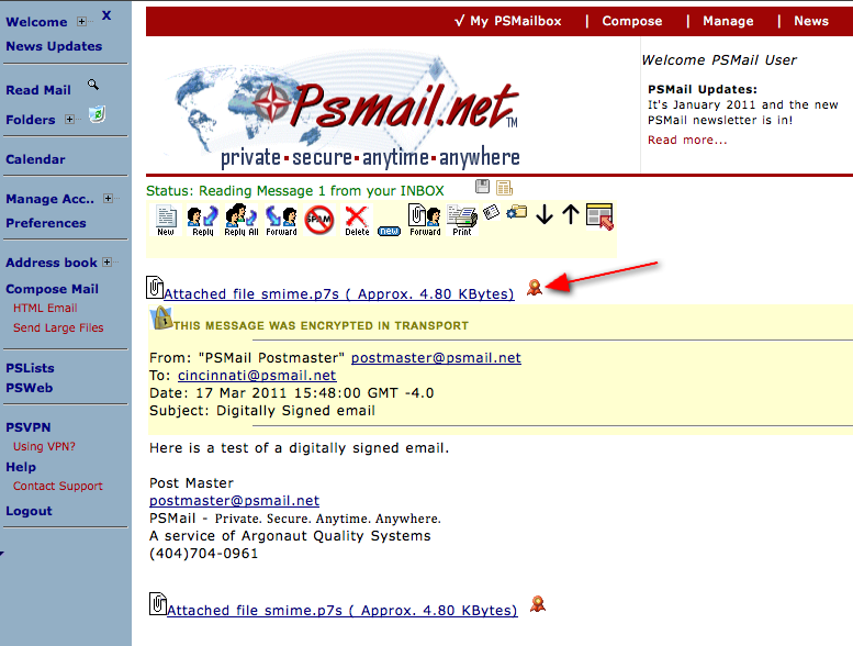 What is a digital signature, and how do I know if one is valid? – PSMail.net support pages